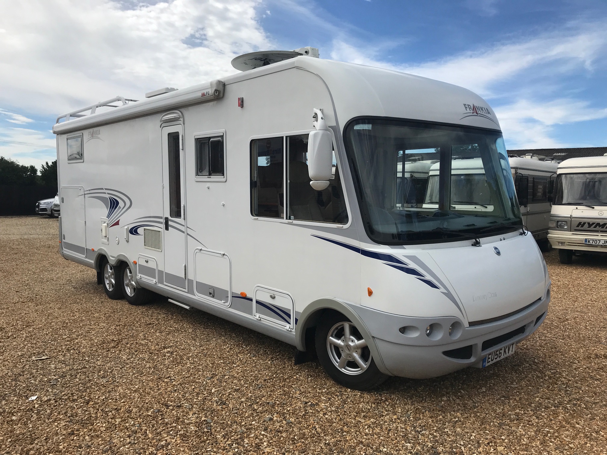 Fiat Frankia 6-Berth Motorhome Hire Colwyn Bay - From £122/Night