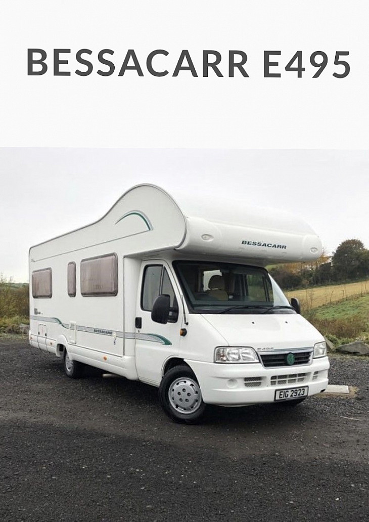Motorhome hire Belfast - Bessacar E495