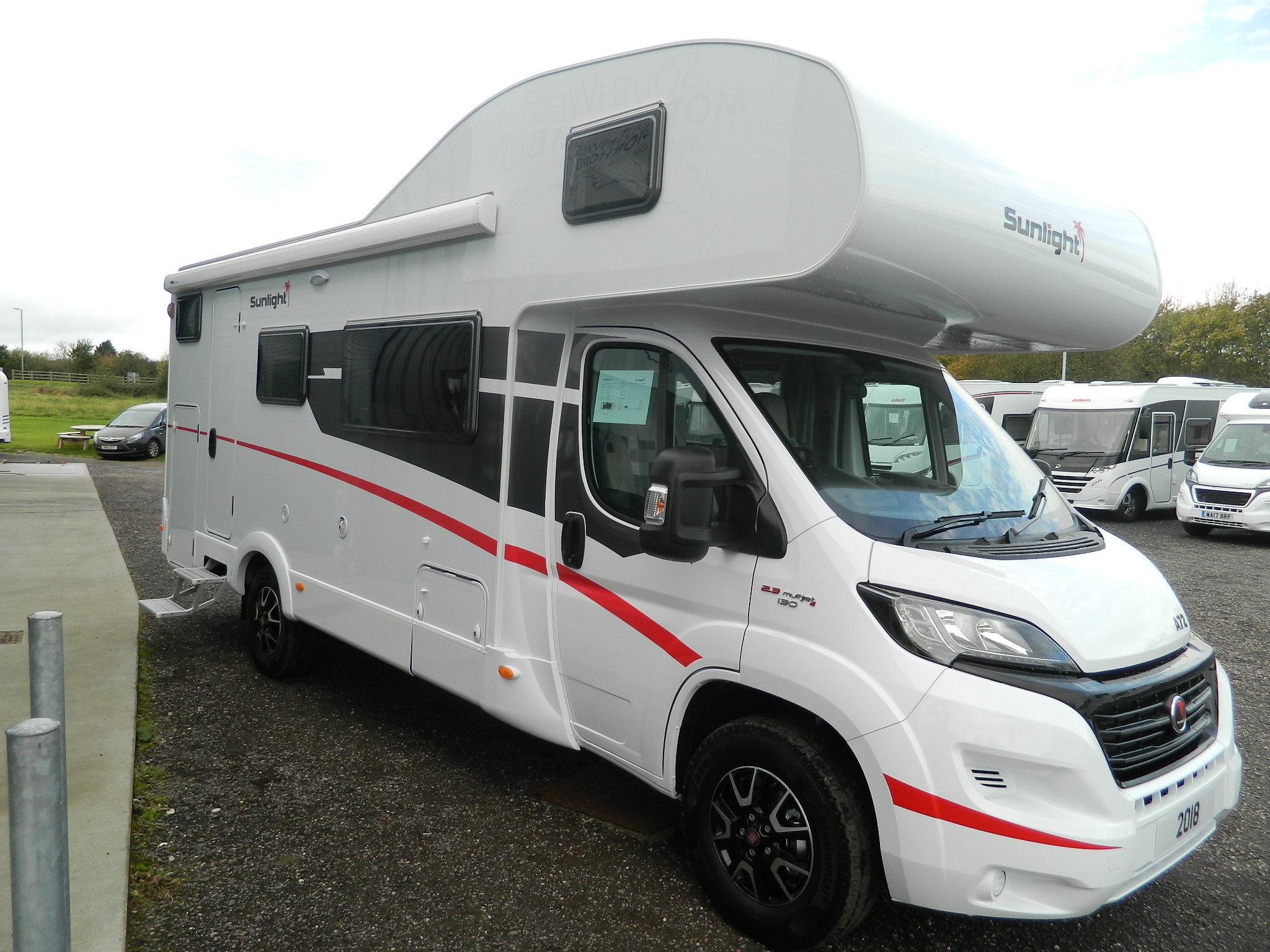 Fiat Sunlight 6-Berth Motorhome Hire Ilminster - From £87/Night