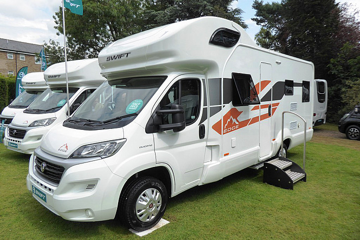 swift Edge 6-Berth Motorhome Hire Prescot - From £100/Night