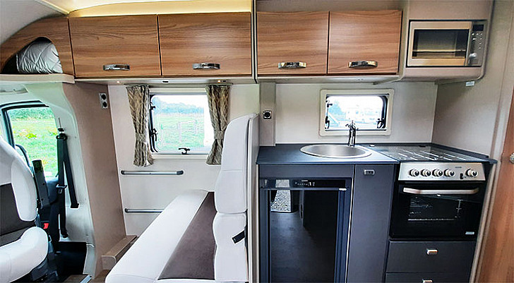 Swift Edge 4-Berth Motorhome Hire Chichester - From £75/Night