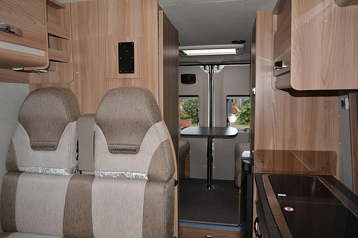 Champagne Swift 3-Berth Motorhome Hire Huddersfield - From £170/Night